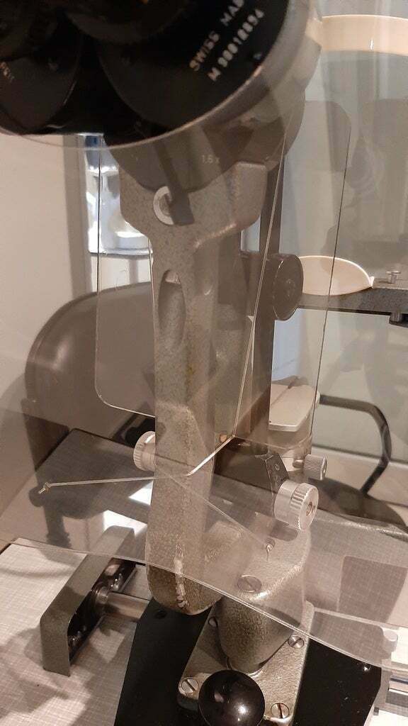 Free DXF file Slit lamp shield 🔦 (DWG)・Model to download and 3D print・Cults