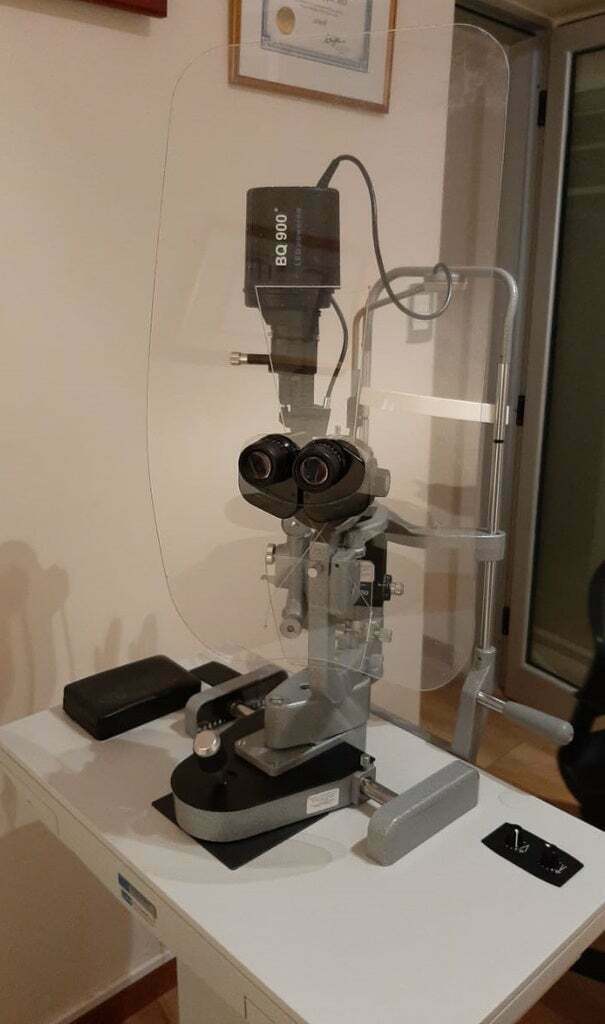 Free DXF file Slit lamp shield 🔦 (DWG)・Model to download and 3D print・Cults