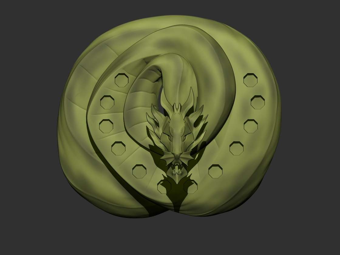 🎨 Statue of Shendu for talismans・ STL File for 3D printing・Cults