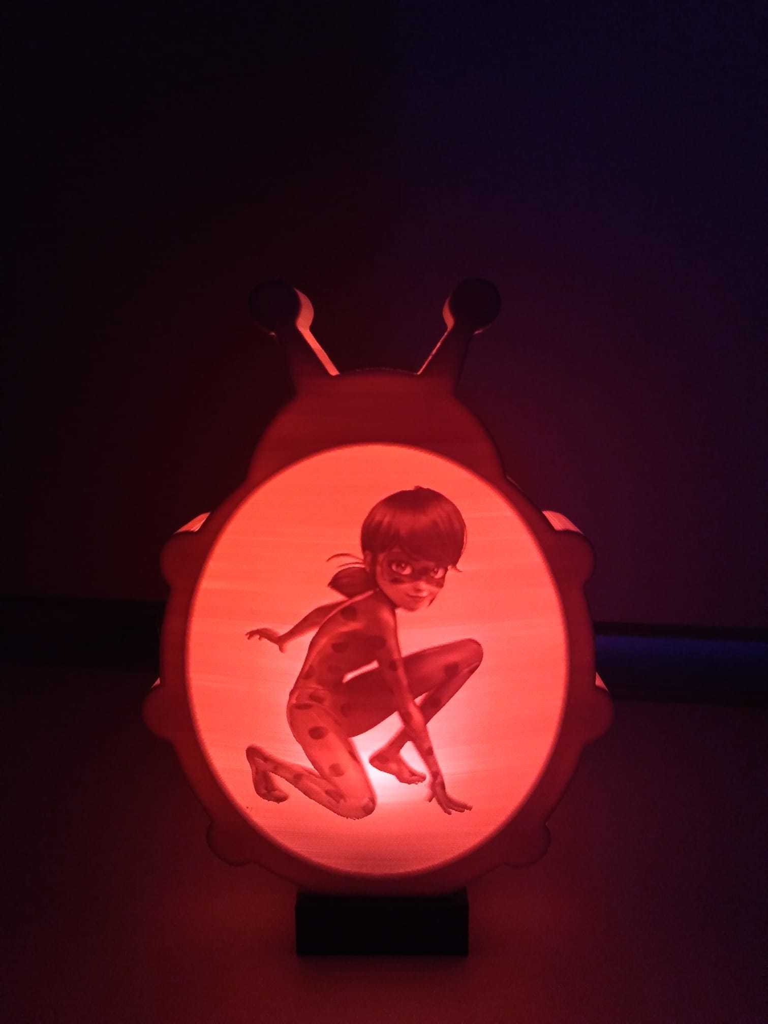 STL file Lithophanie Ladybug Miraculous 🐞 ・3D printer design to ...