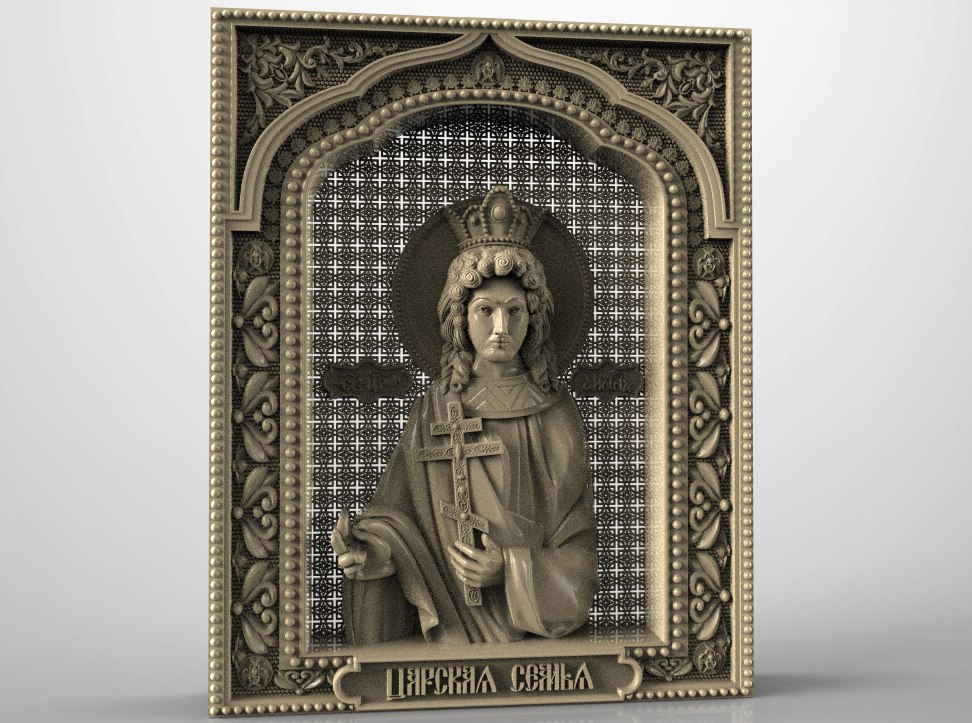 Free STL file Religious frame cnc art router 🖼️ ・Template to download ...