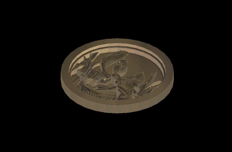 Archivo STL gratis decoración de arte blasón 🎨 ・Diseño imprimible en 3D ...