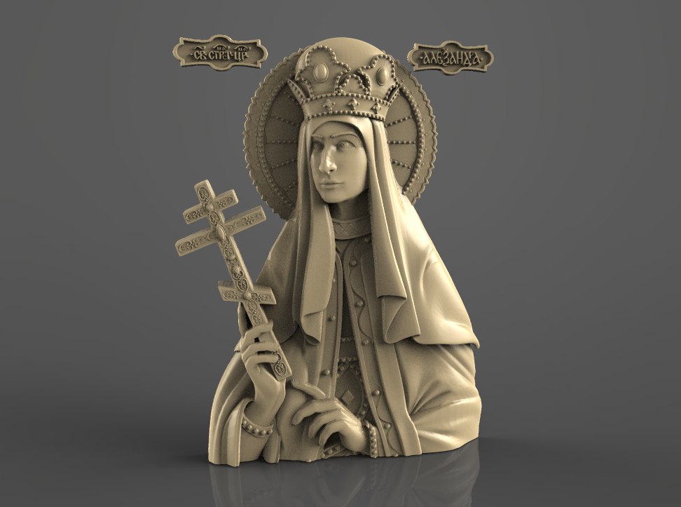 🖼️ Religious frame cnc art router・Archivo STL Gratis para ・Cults
