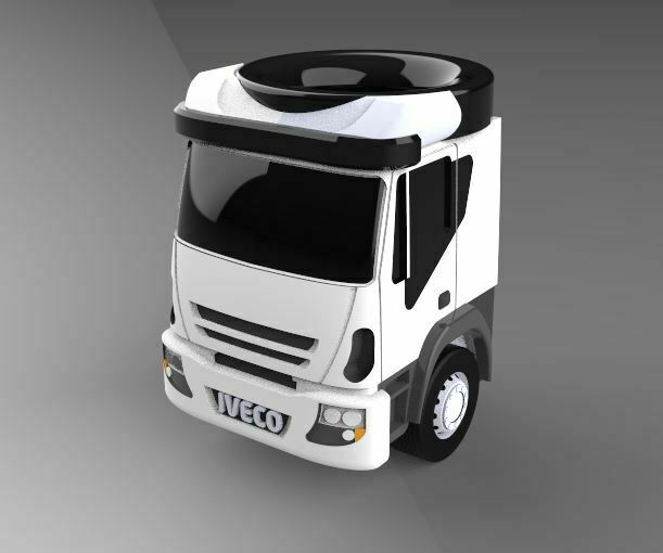 STL file Iveco Cursor 🧉 ・Model to download and 3D print・Cults
