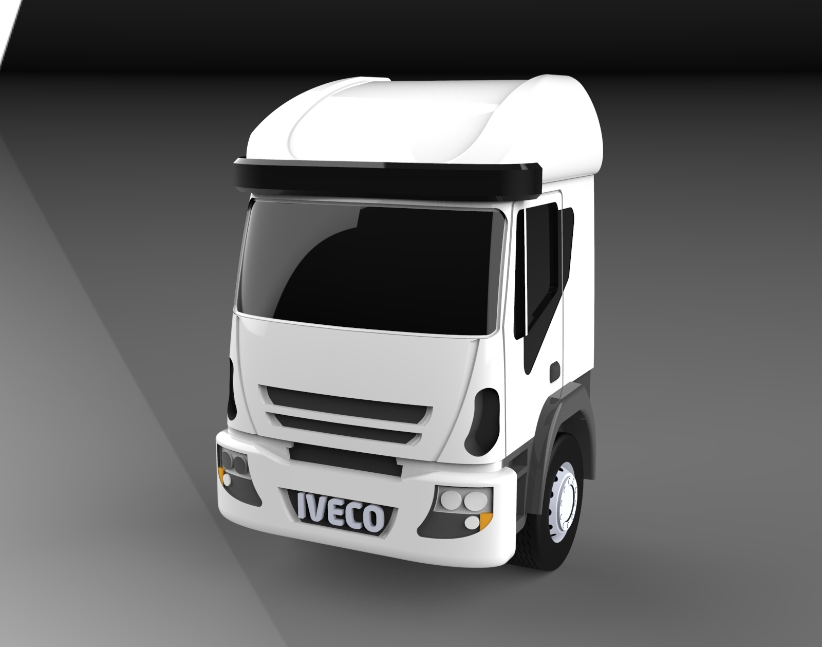 STL file Iveco Cursor 🧉 ・Model to download and 3D print・Cults