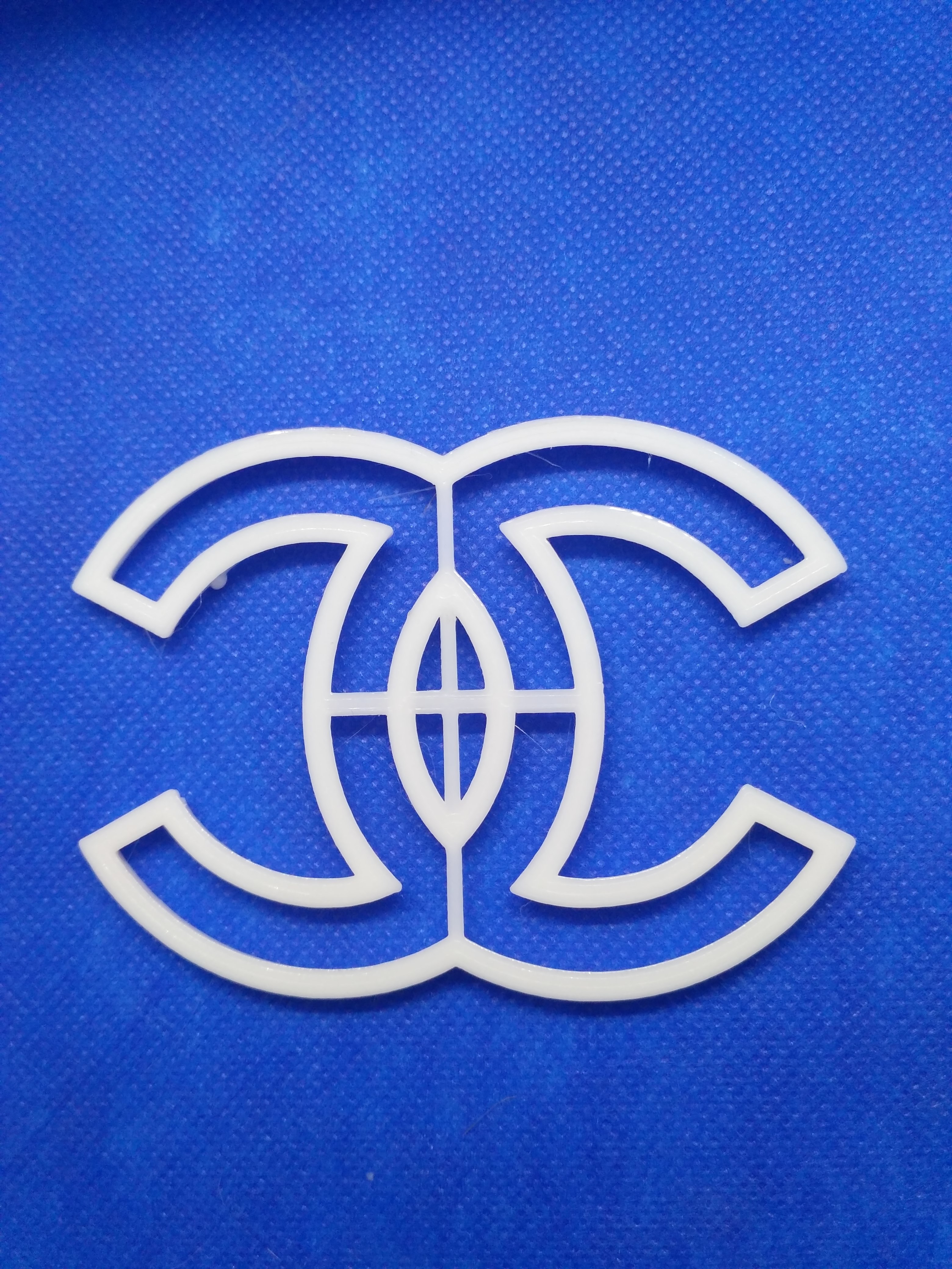🍪 cookie cutter chanel logo・ STL File for ・Cults