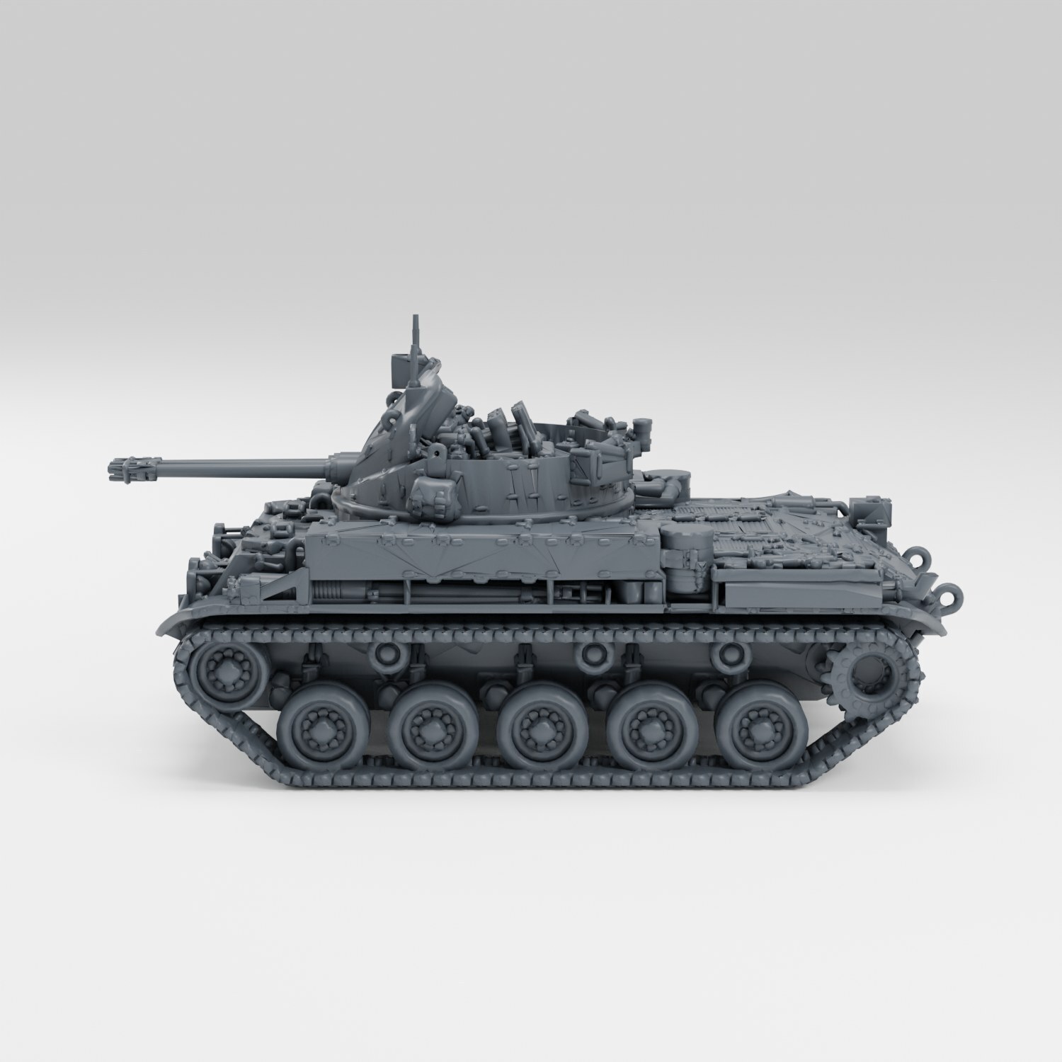 🚗 M42 Duster | SPAAG | 1953・ 3D File for 3D printing・Cults
