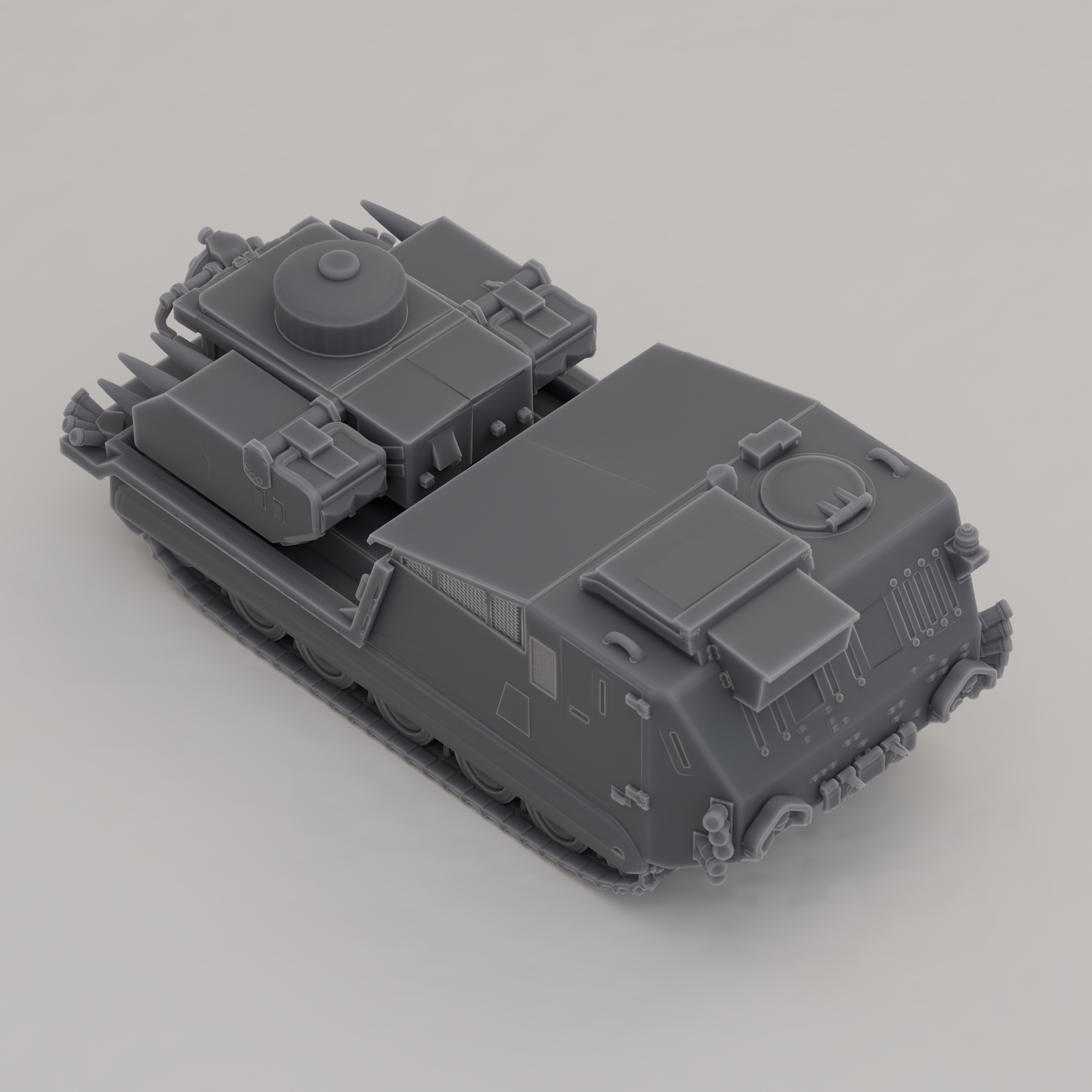 🥶 Tracked Rapier (RCM 748) (SAM, United Kngdom, Cold War, 1983)・ 3D ...