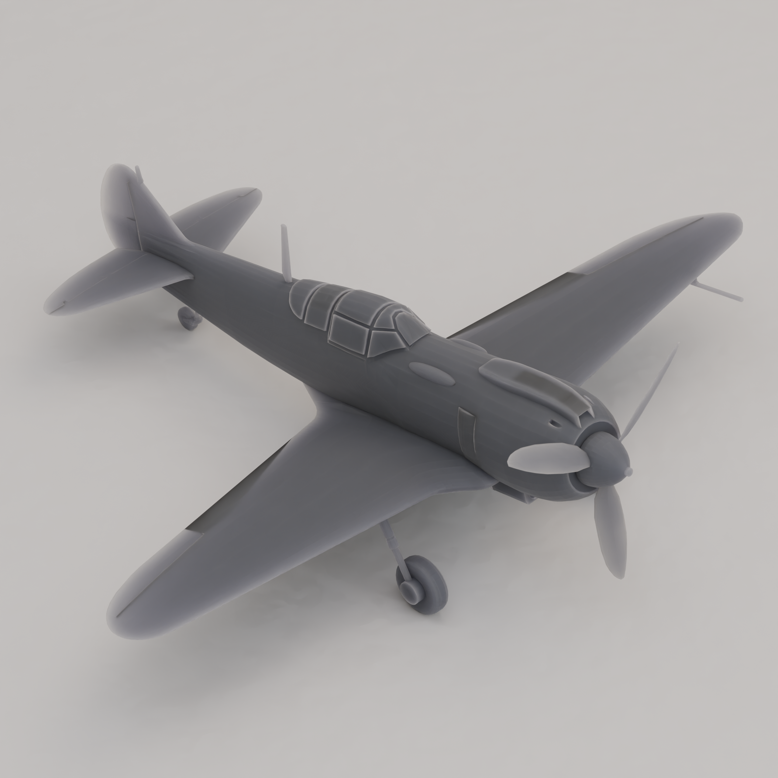 ️ Lavochkin La-5 (Fighter, Soviet Union, WWII, 1943)・ 3D File for 3D ...