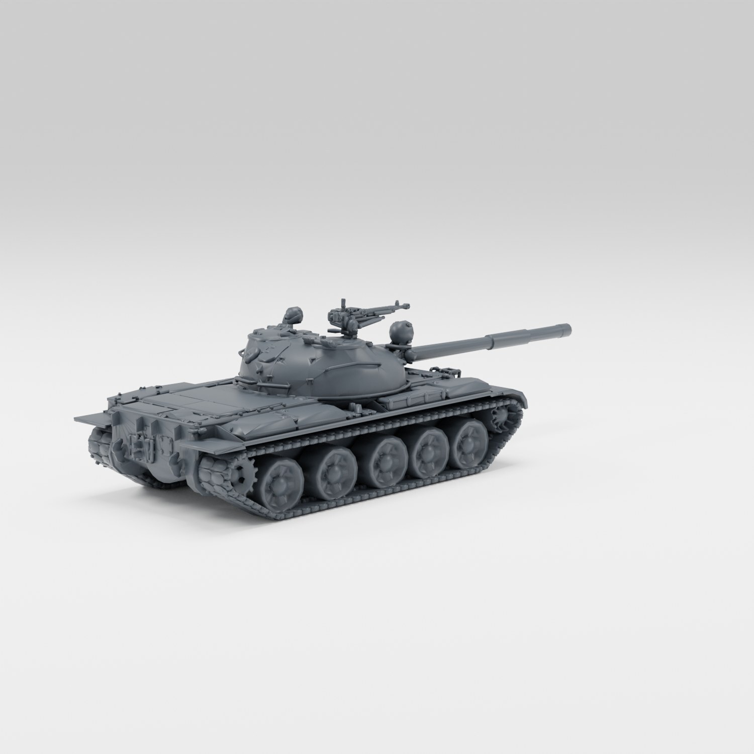 🚗 T-62 | MBT | Soviet Union (1961)・ 3D File for 3D printing・Cults