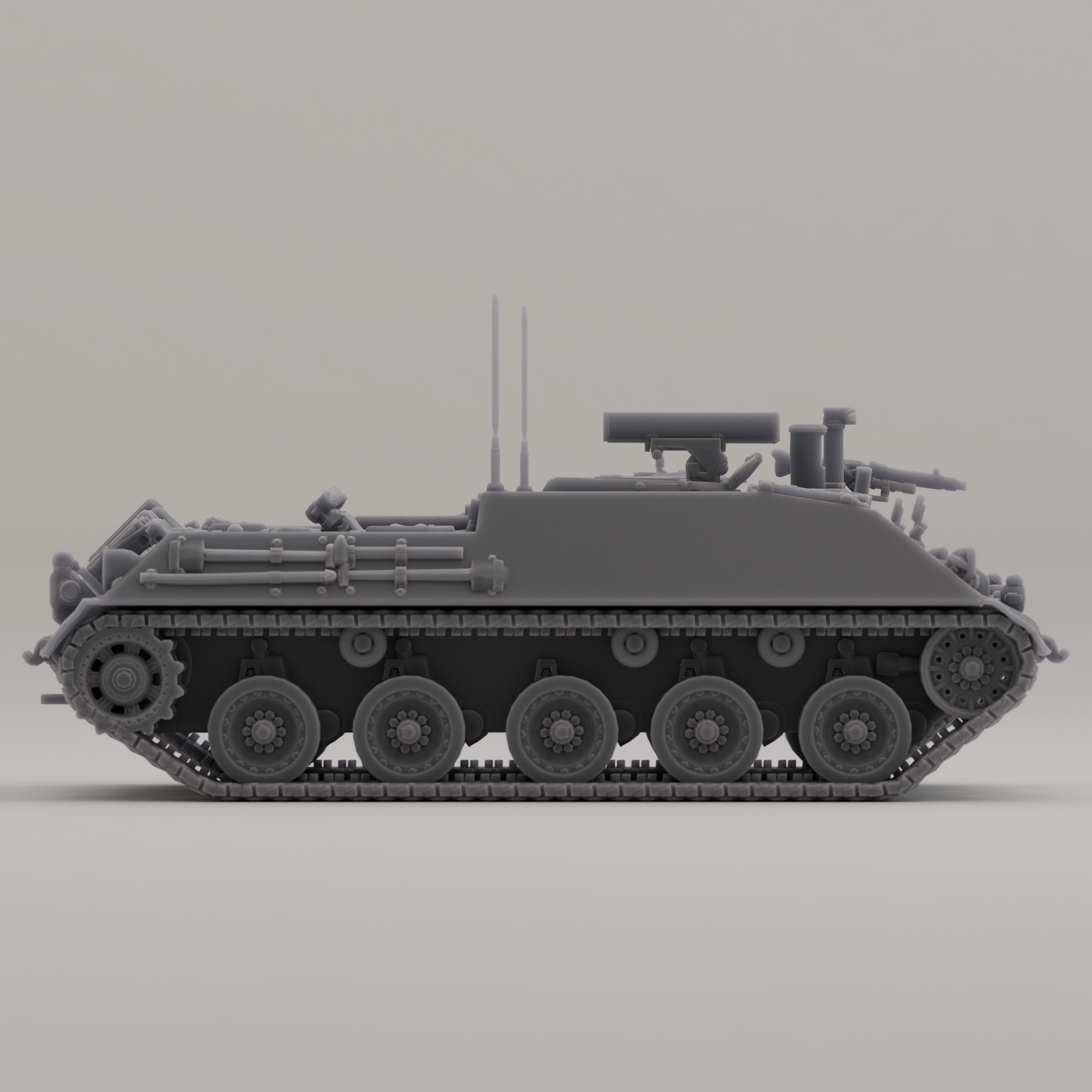 🇩🇪 Raketenjagdpanzer 2 (RakJPz 2) (TD, Germany, Cold War, 1967)・ 3D ...