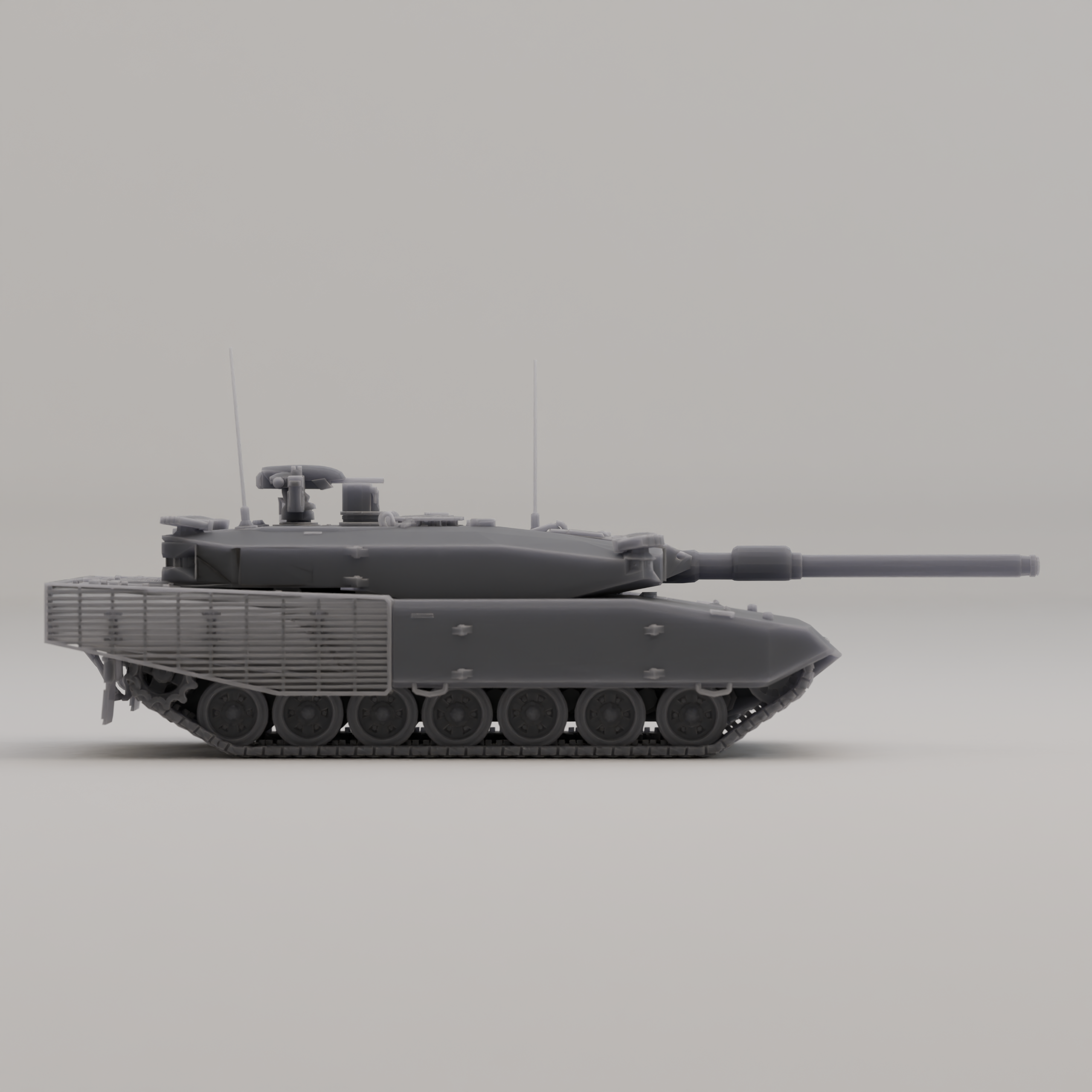 🐆 Leopard 2 (MBT, Germany, Cold War, 1985)・ 3D File for 3D printing・Cults