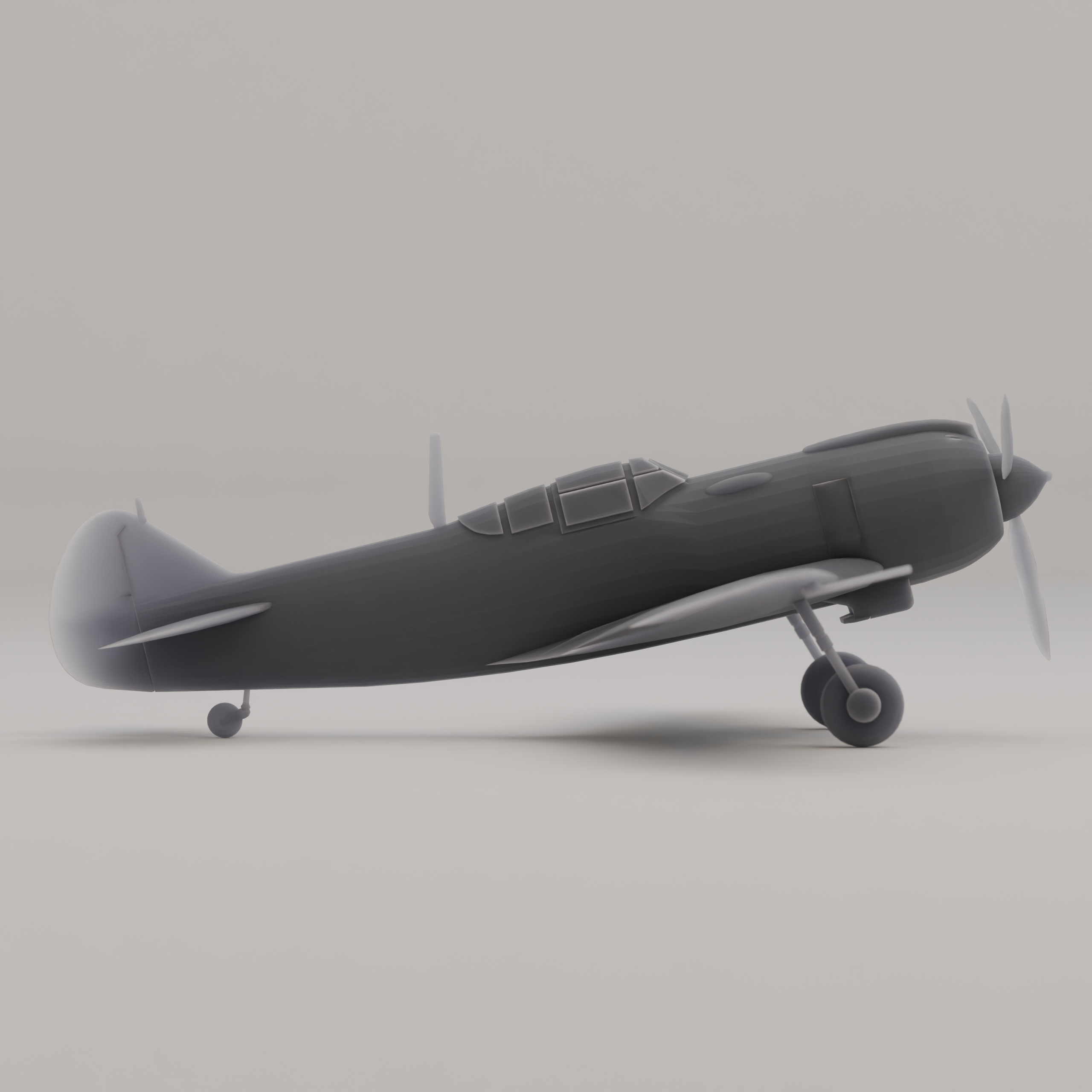 ️ Lavochkin La-5 (Fighter, Soviet Union, WWII, 1943)・ 3D File for 3D ...