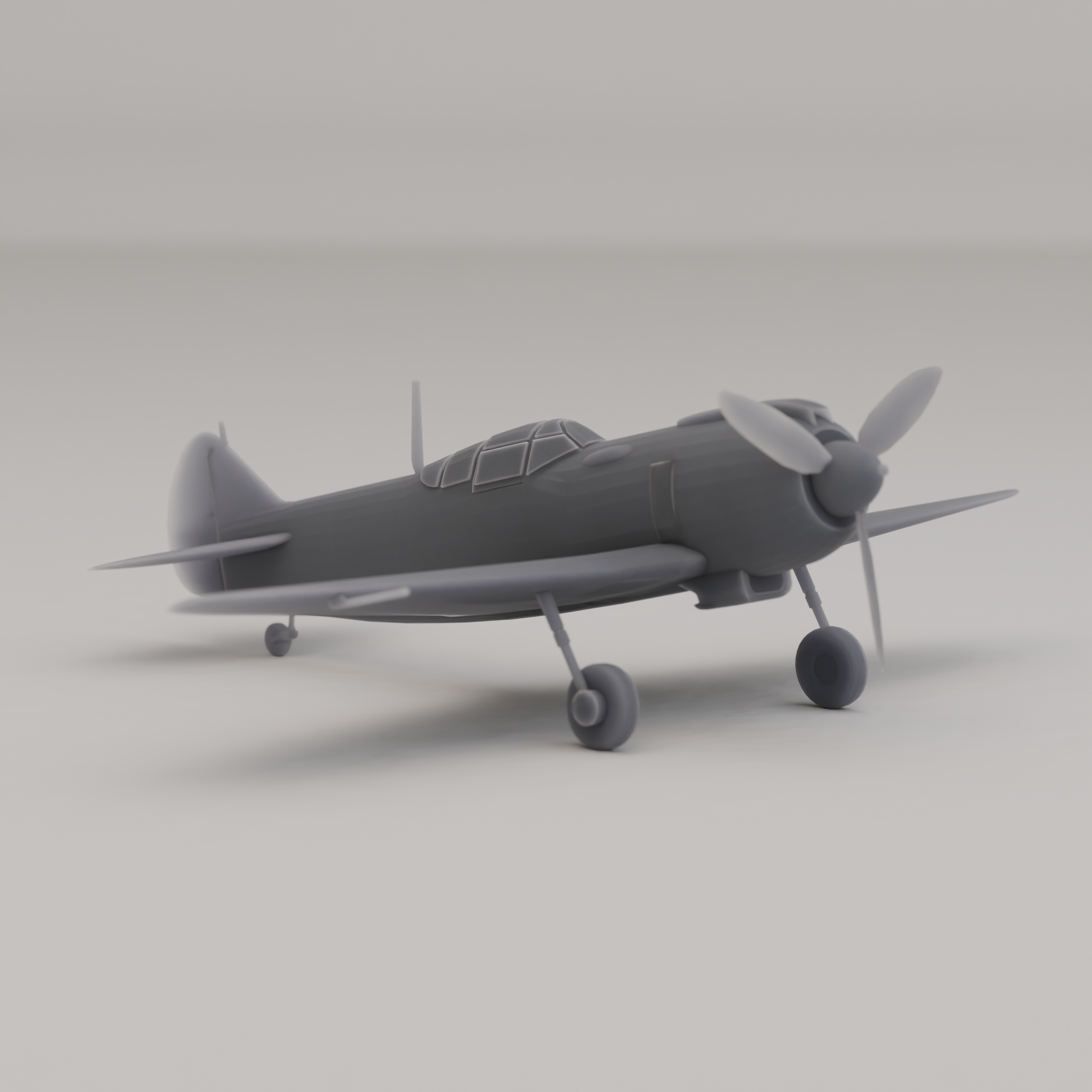 ️ Lavochkin La-5 (Fighter, Soviet Union, WWII, 1943)・ 3D File for 3D ...