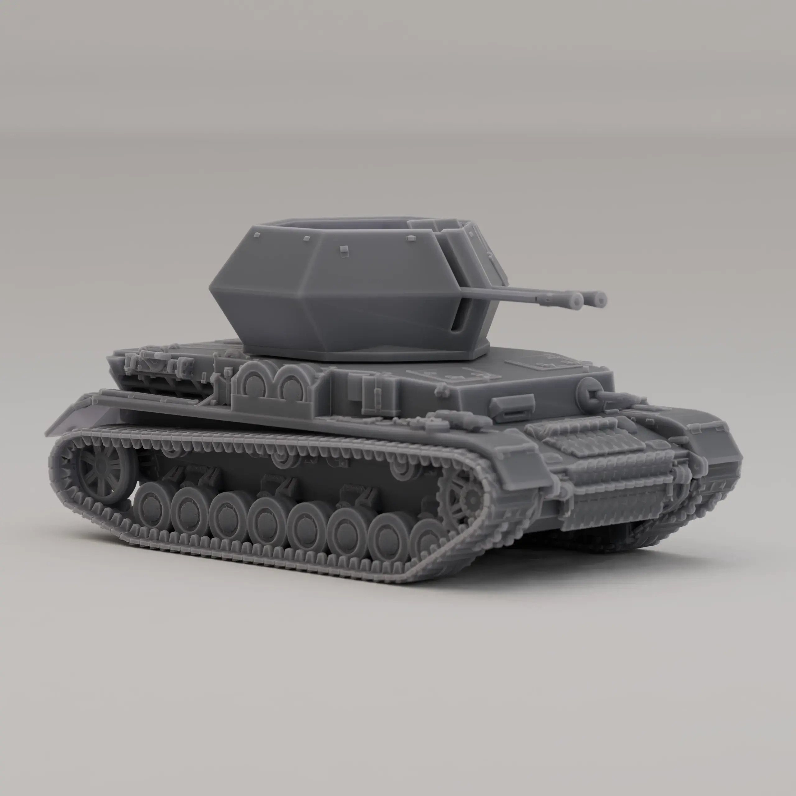 🇩🇪 Flakpanzer IV Ostwind (SPAA, Germany, WWII, 1944)・ 3D File for 3D ...