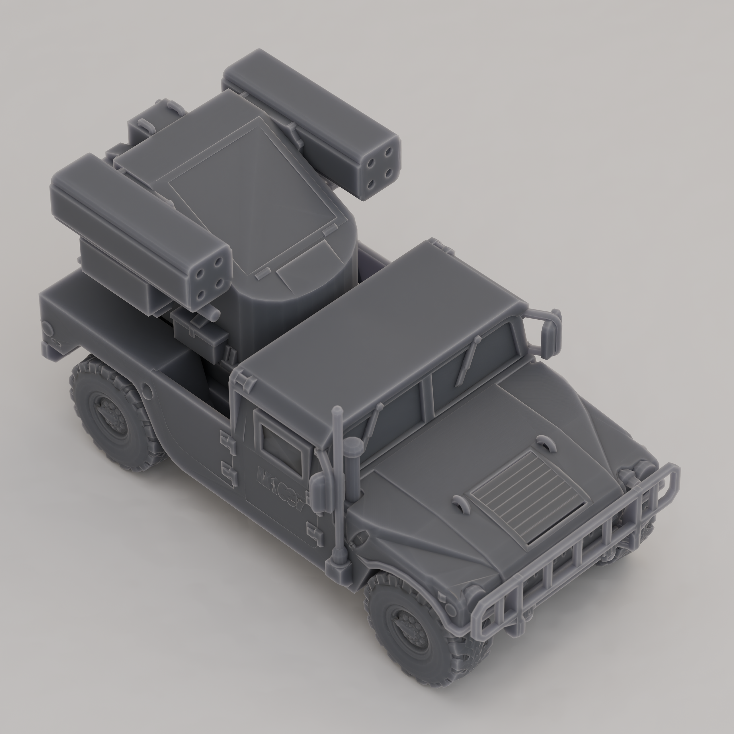 🦸 M1097 - Avenger (SAM, United States, Cold War, 1989)・ 3D File for 3D ...