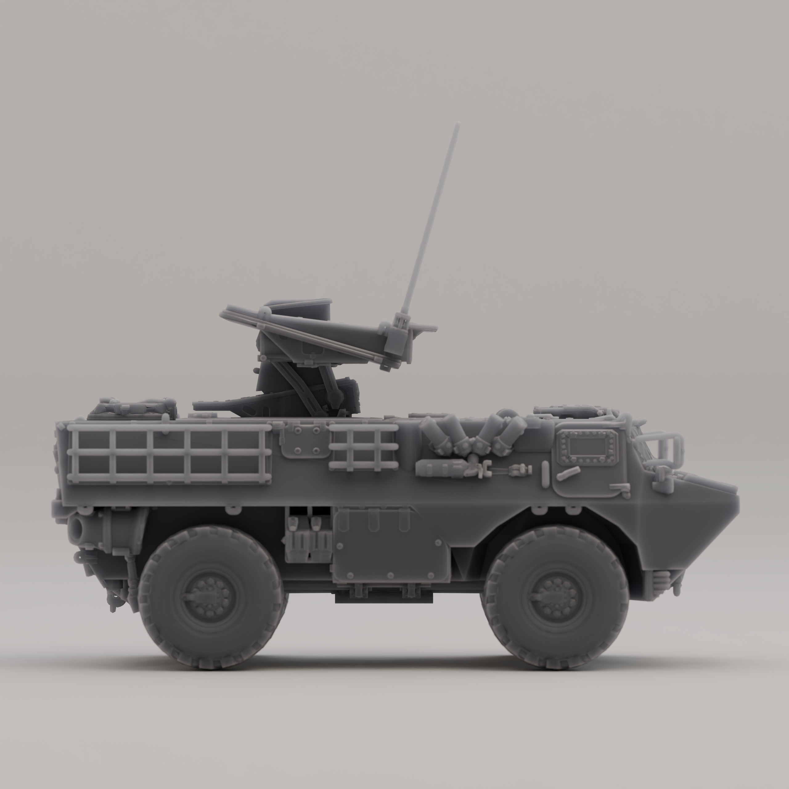 🇫🇷 VAB VCAC Mephisto (TD, France, Cold War, 1982)・ 3D File for 3D ...