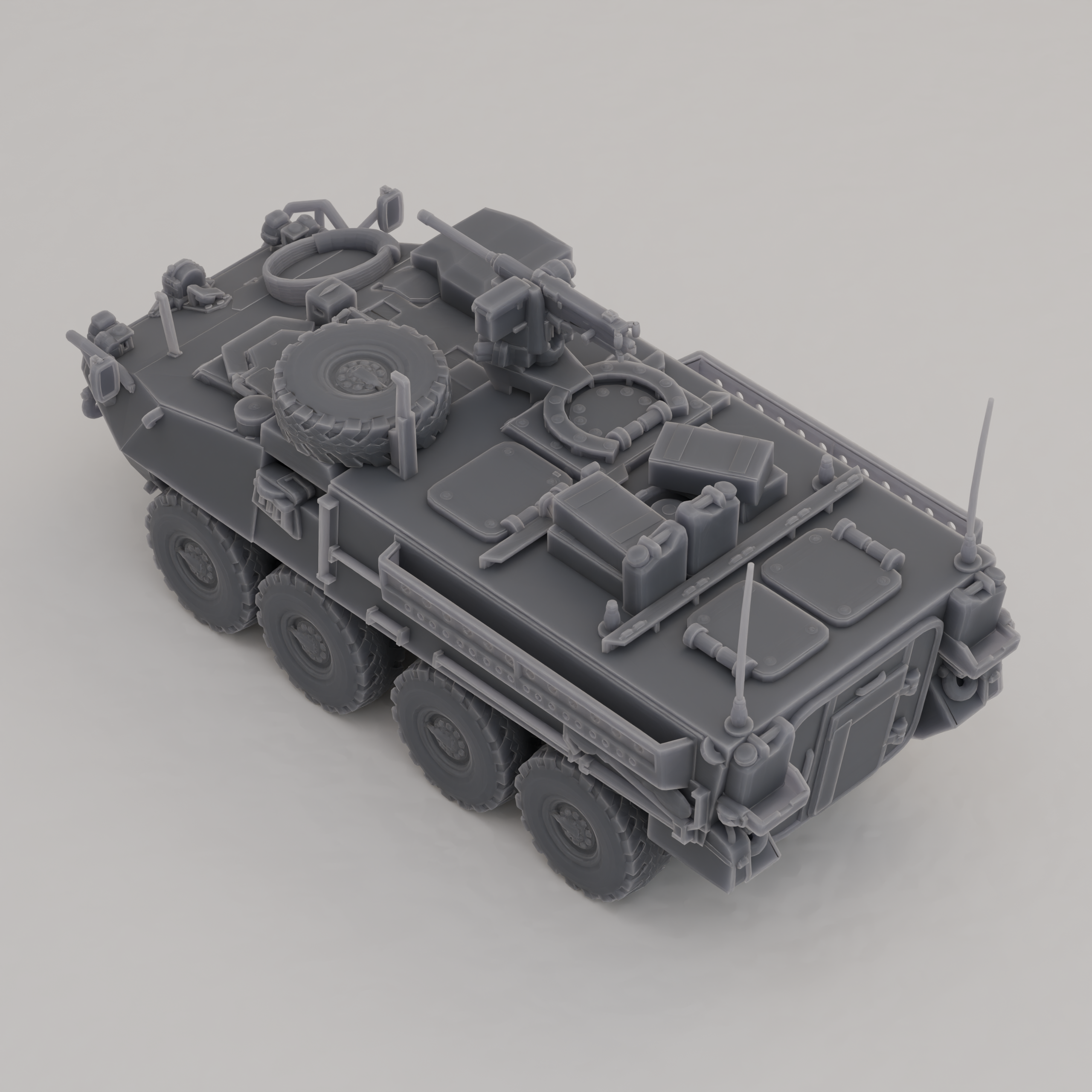 🇺🇸 M1126 Stryker ICV (APC, United States, Modern, 2002)・ 3D File for 3D ...