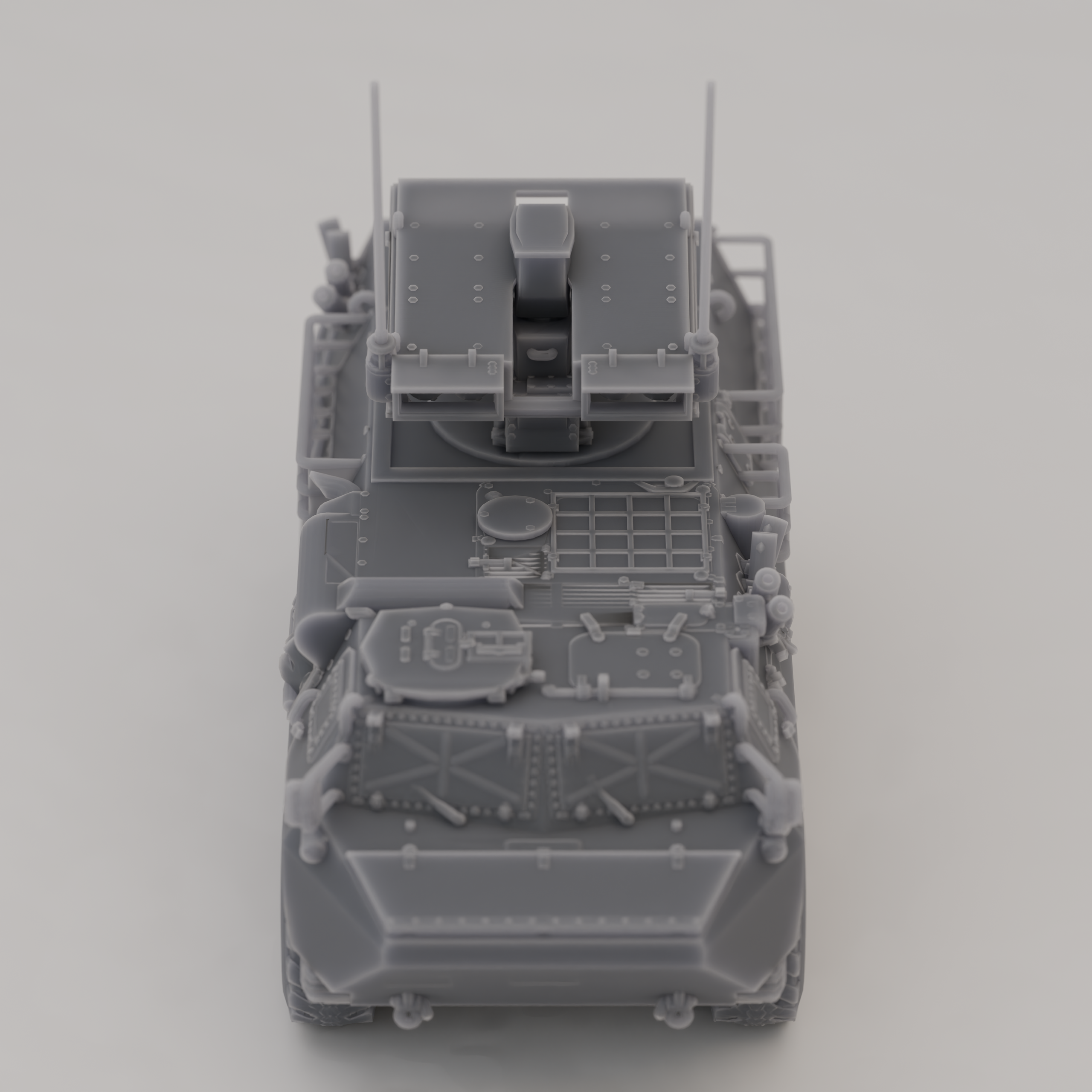 🇫🇷 VAB VCAC Mephisto (TD, France, Cold War, 1982)・ 3D File for 3D ...