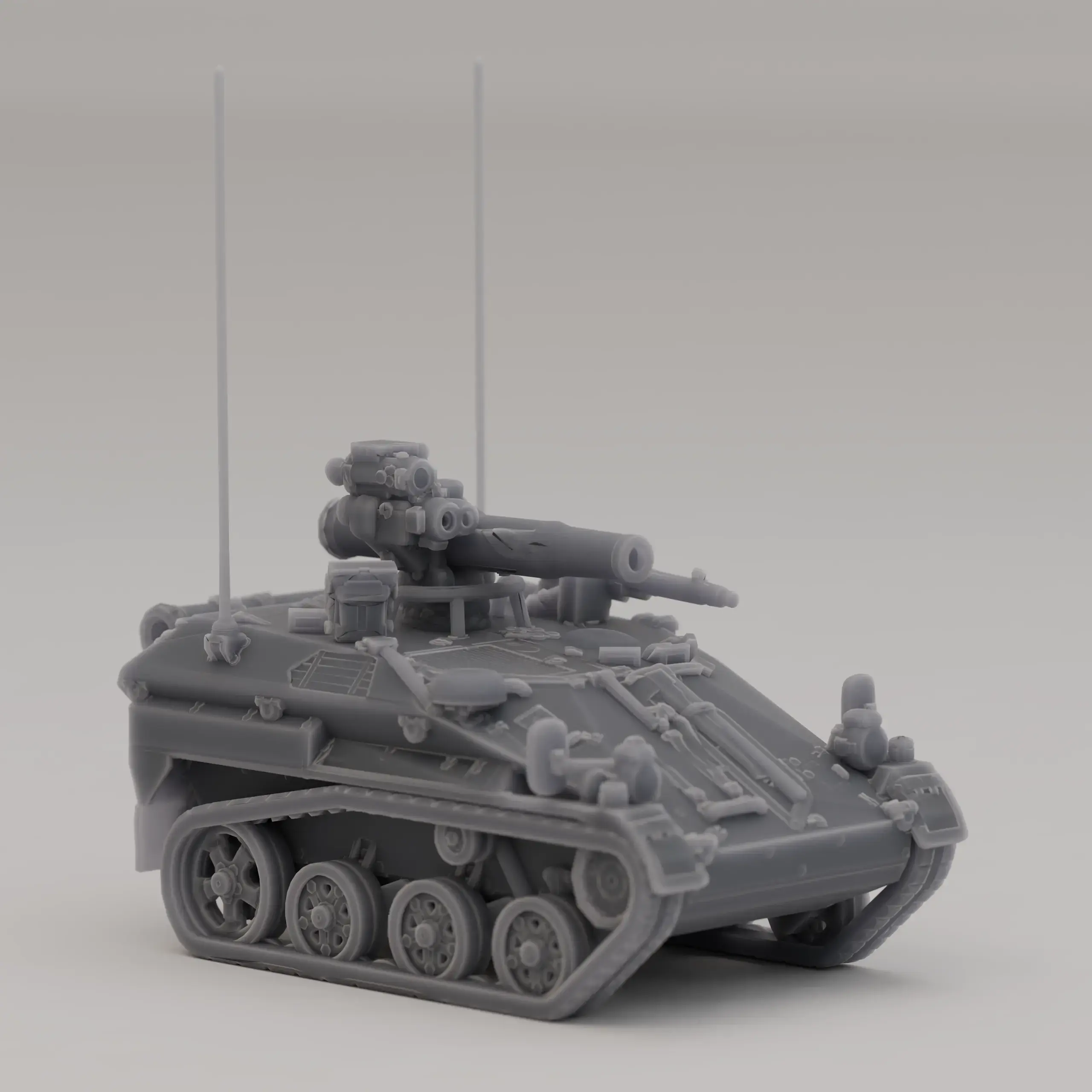🇩🇪 Waffenträger Wiesel 1 TOW (ATGM, Germany, Cold War, 1979)・ 3D File ...