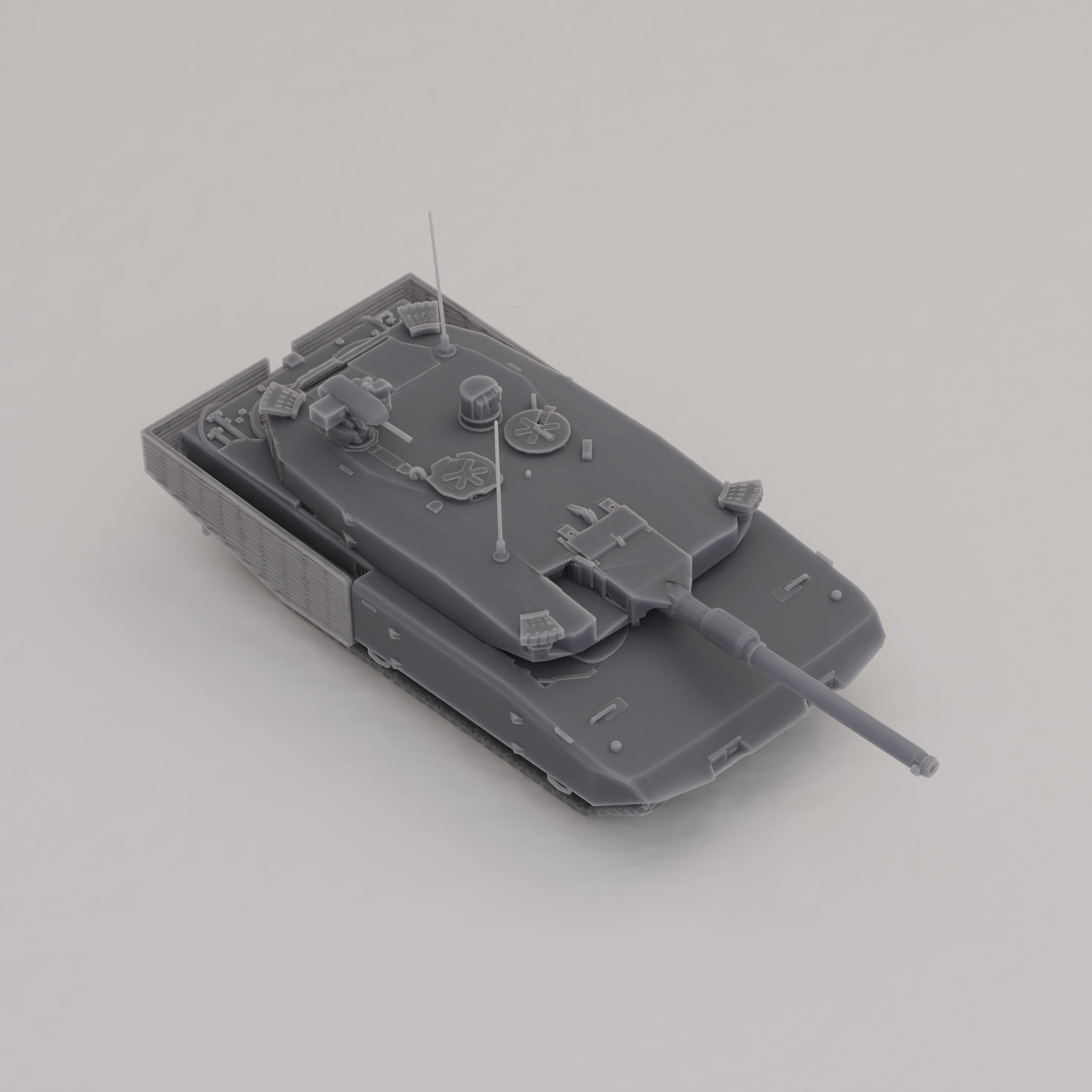 🐆 Leopard 2 (MBT, Germany, Cold War, 1985)・ 3D File for 3D printing・Cults