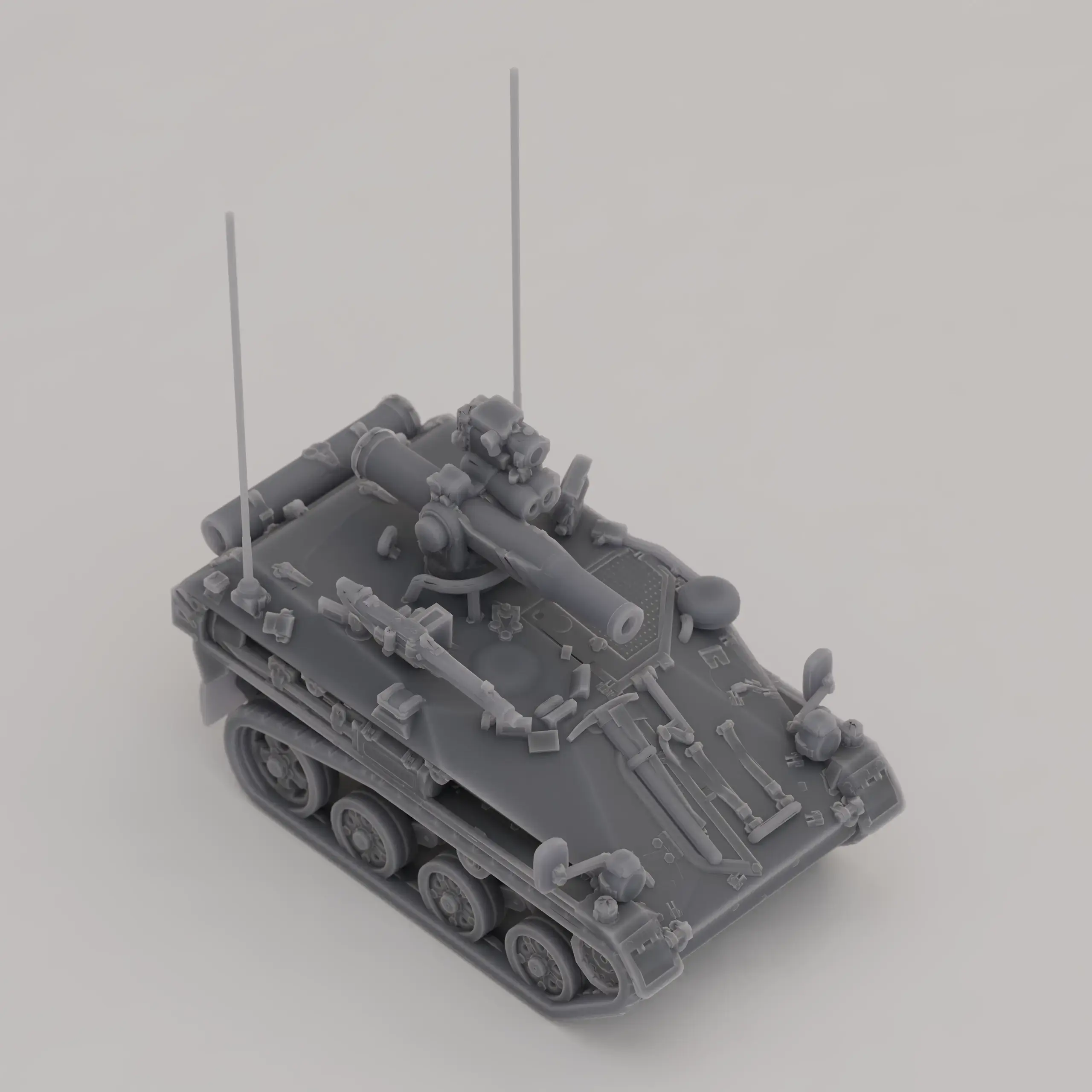 🇩🇪 Waffenträger Wiesel 1 TOW (ATGM, Germany, Cold War, 1979)・ 3D File ...