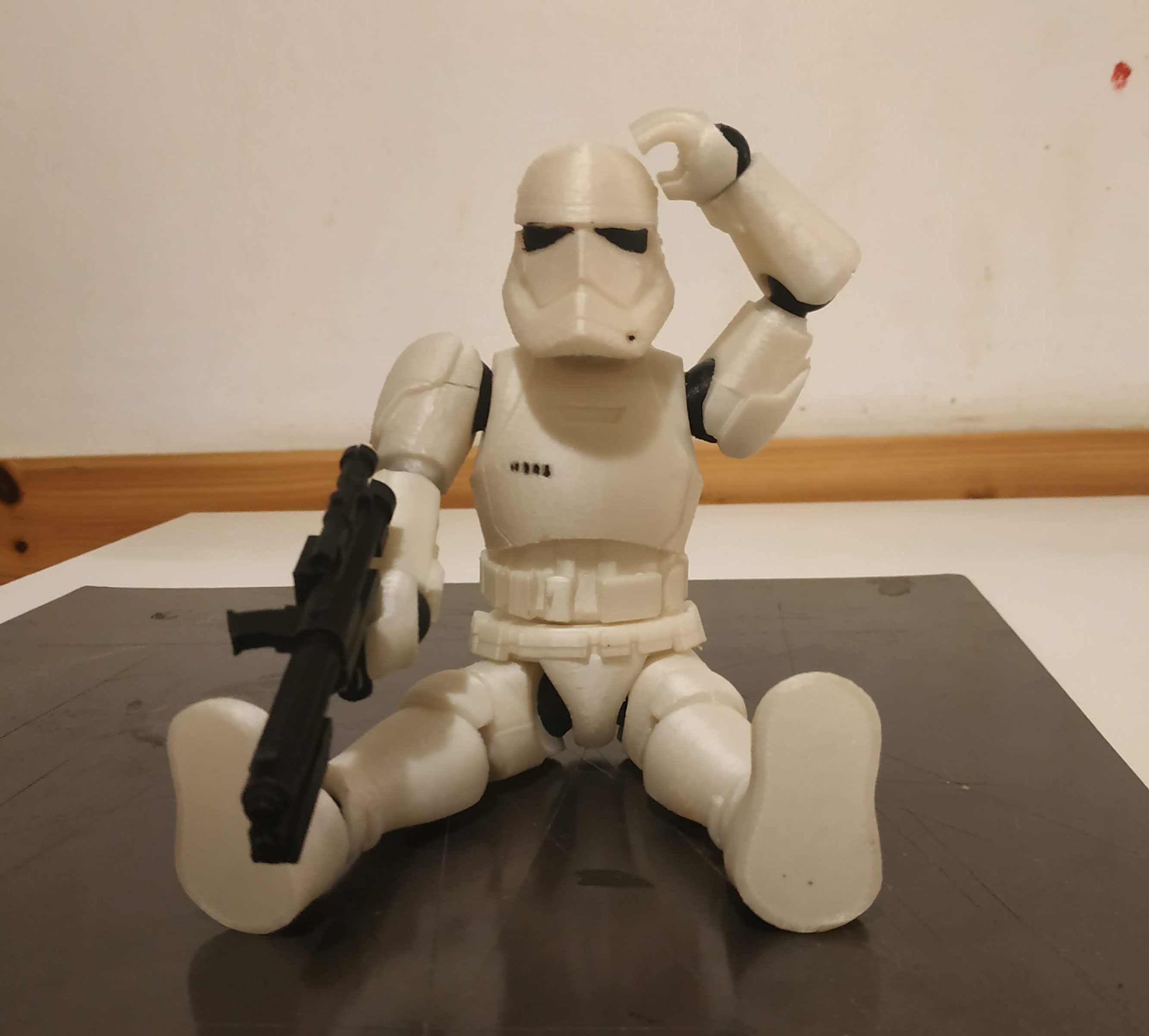 STL file Stormtrooper Articulated 🫡 ・3D print design to download・Cults