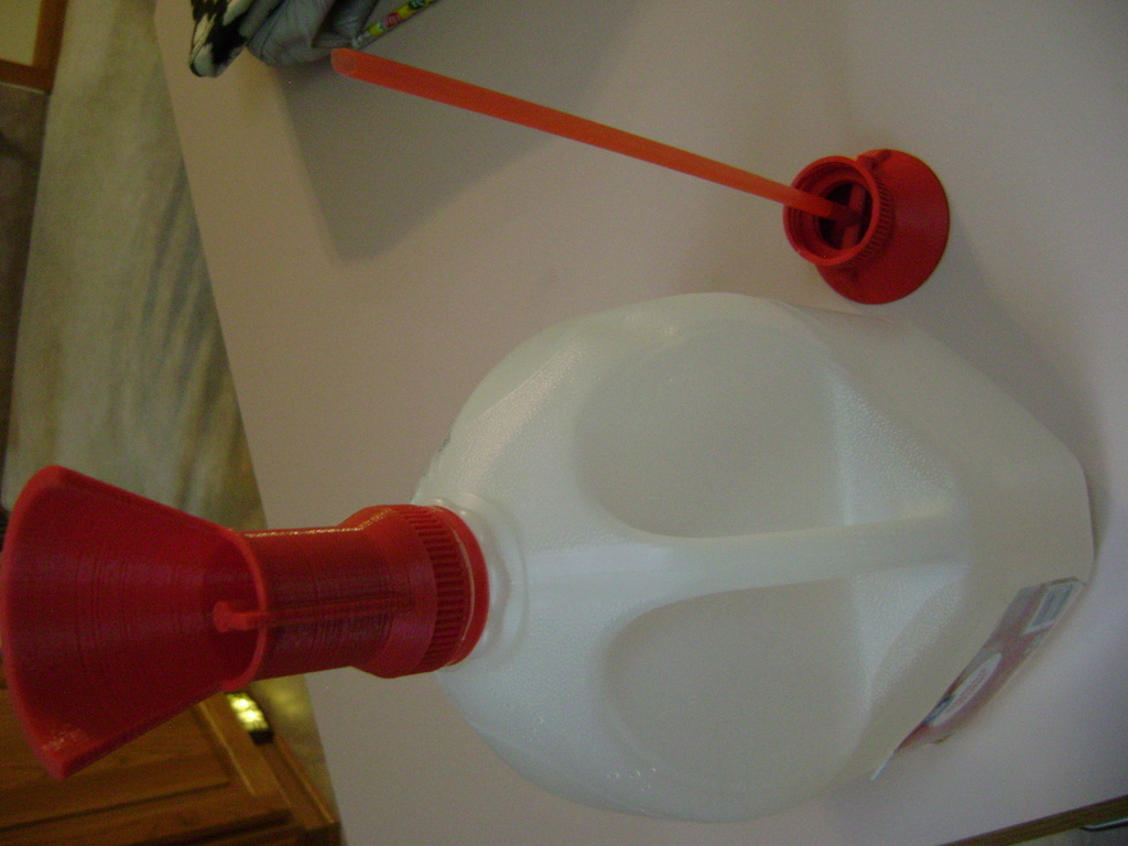 Free 3D file Milk Jug Spout 🥛 ・3D printable model to download・Cults