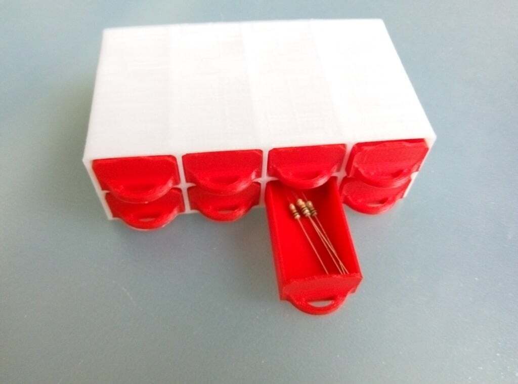 3D printing Resistor organizer・Cults