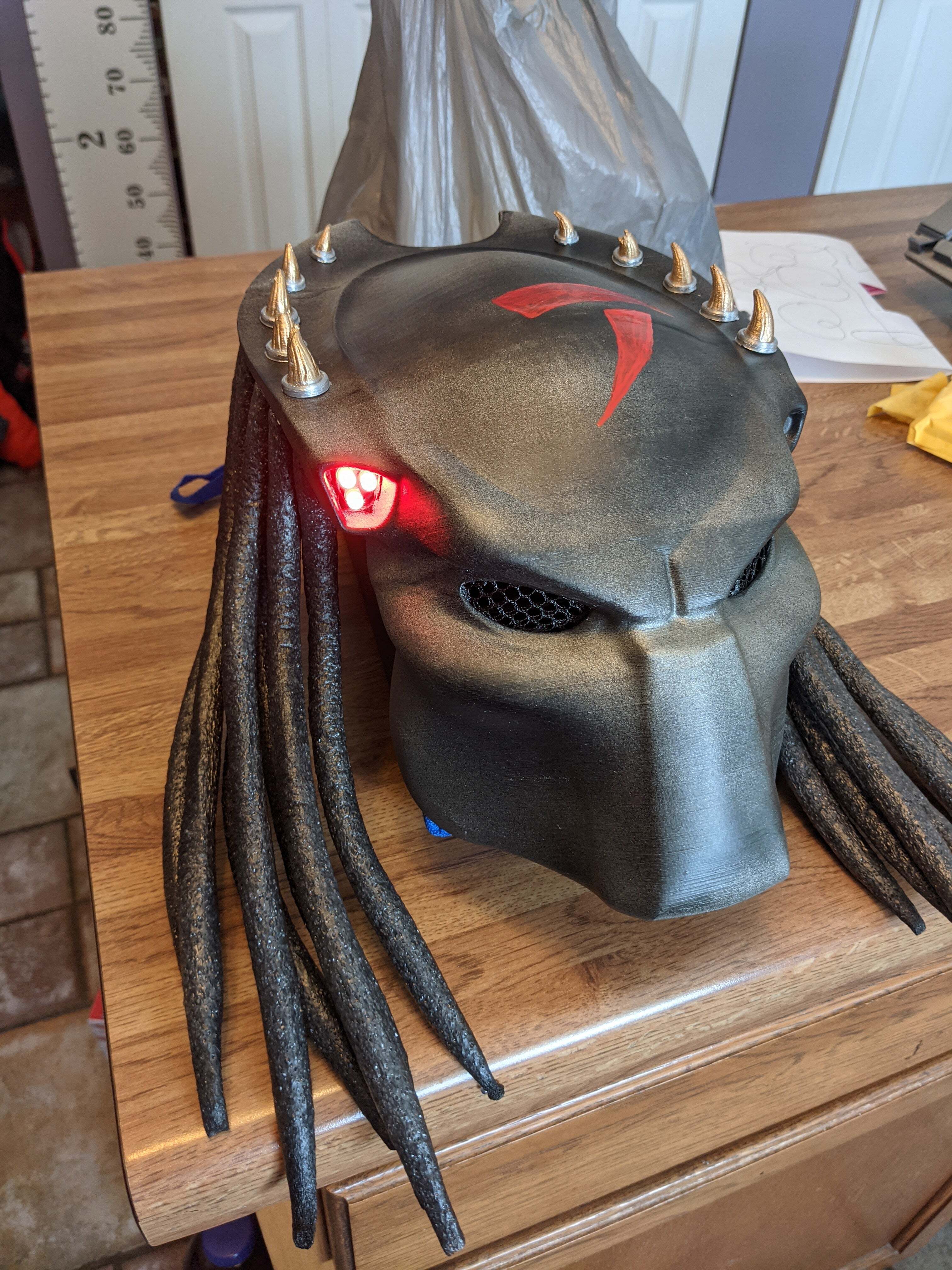 3D printed Predator mask・Cults