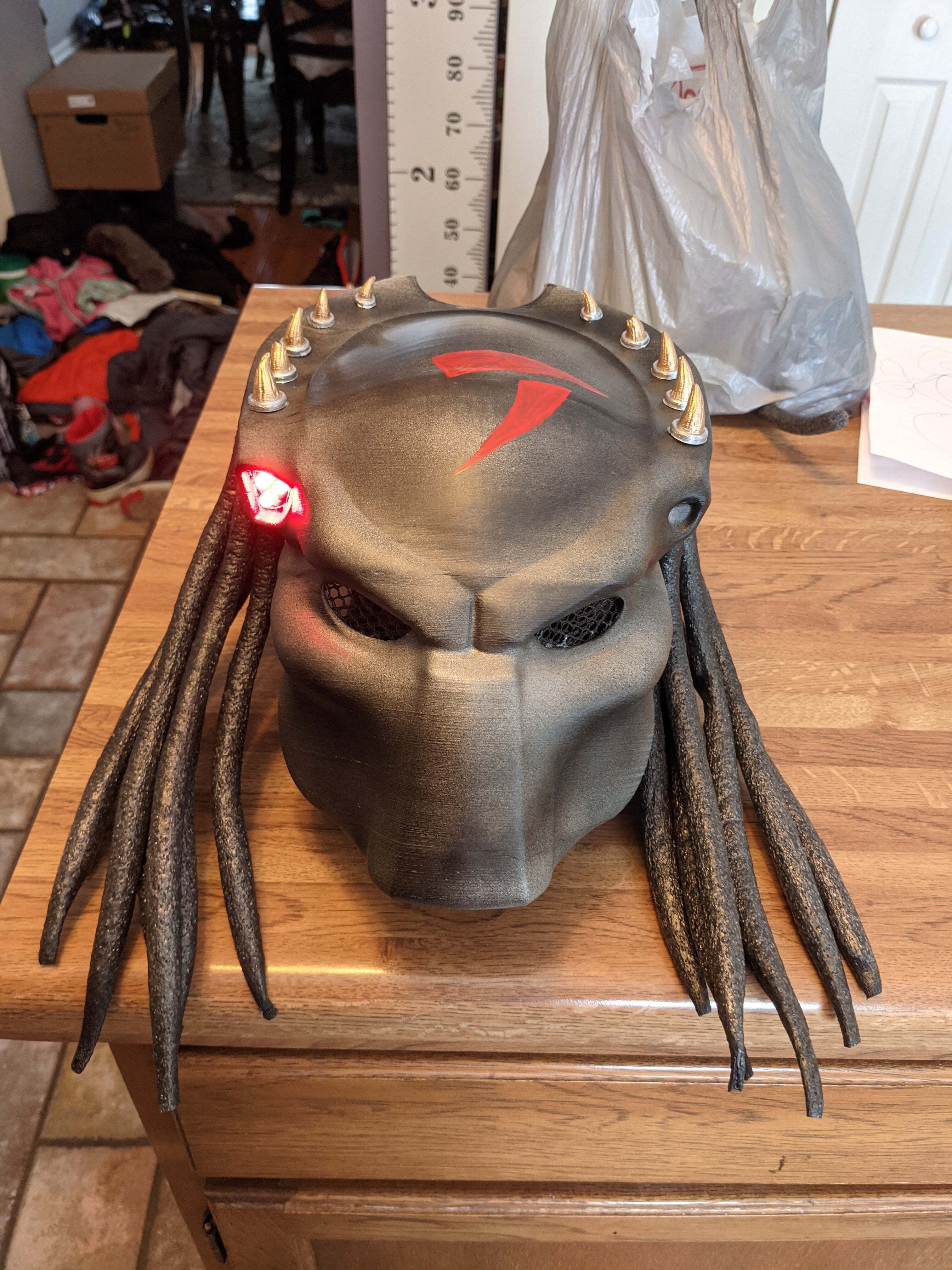 3D printed Predator mask・Cults