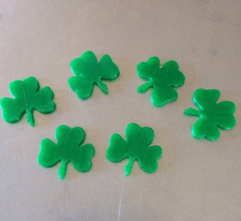 Free STL file Shamrocks-lucky charms ☘️ ・Template to download and 3D ...