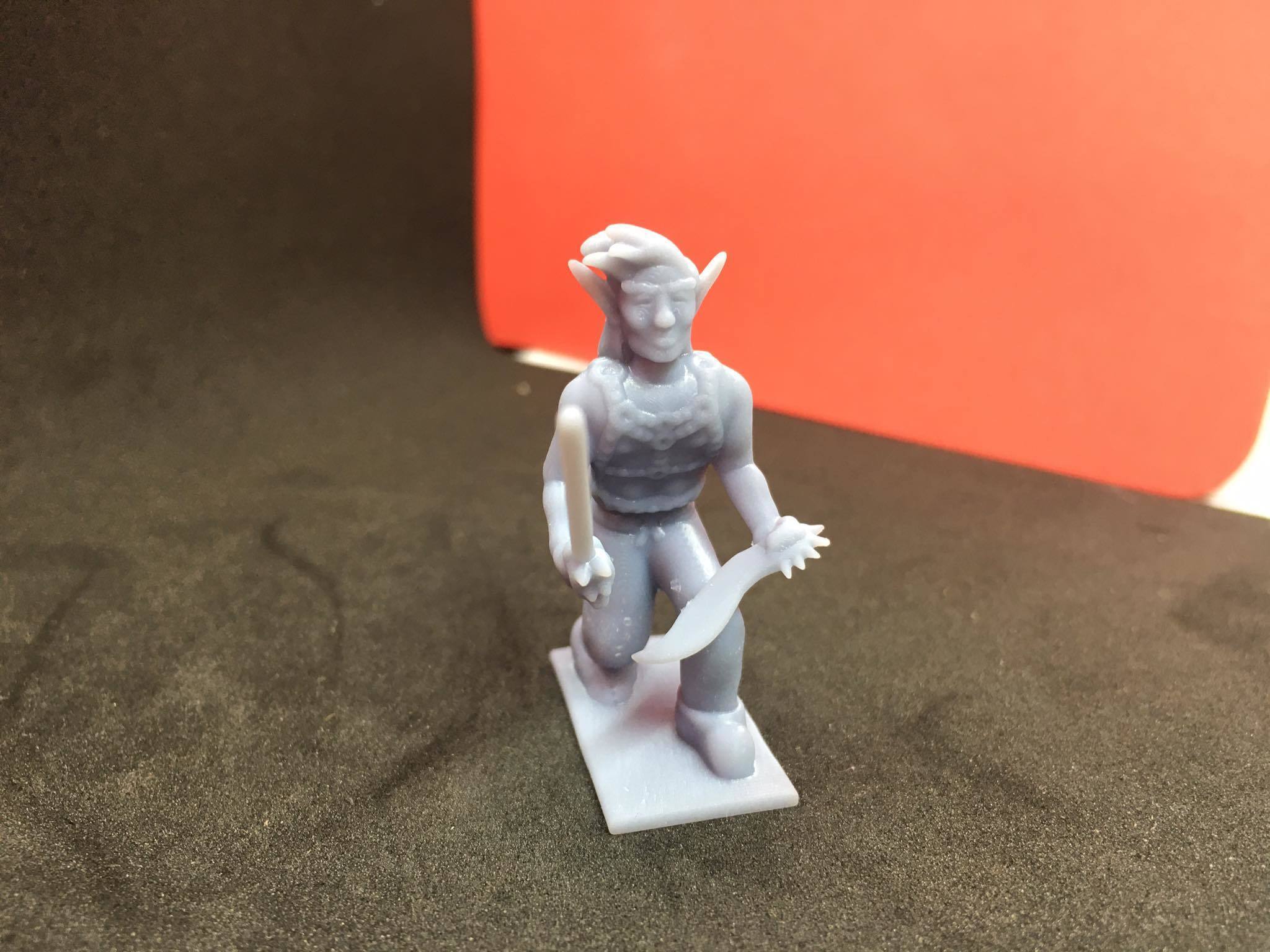 Fichier STL gratuit Eladrin Elf Rogue 🧝 ・Modèle pour impression 3D à ...