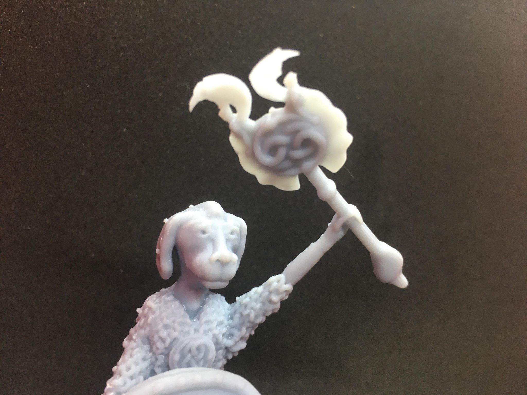 Free STL file Falcore the White Dragonborn Fighter 🛡️ ・3D printer model ...