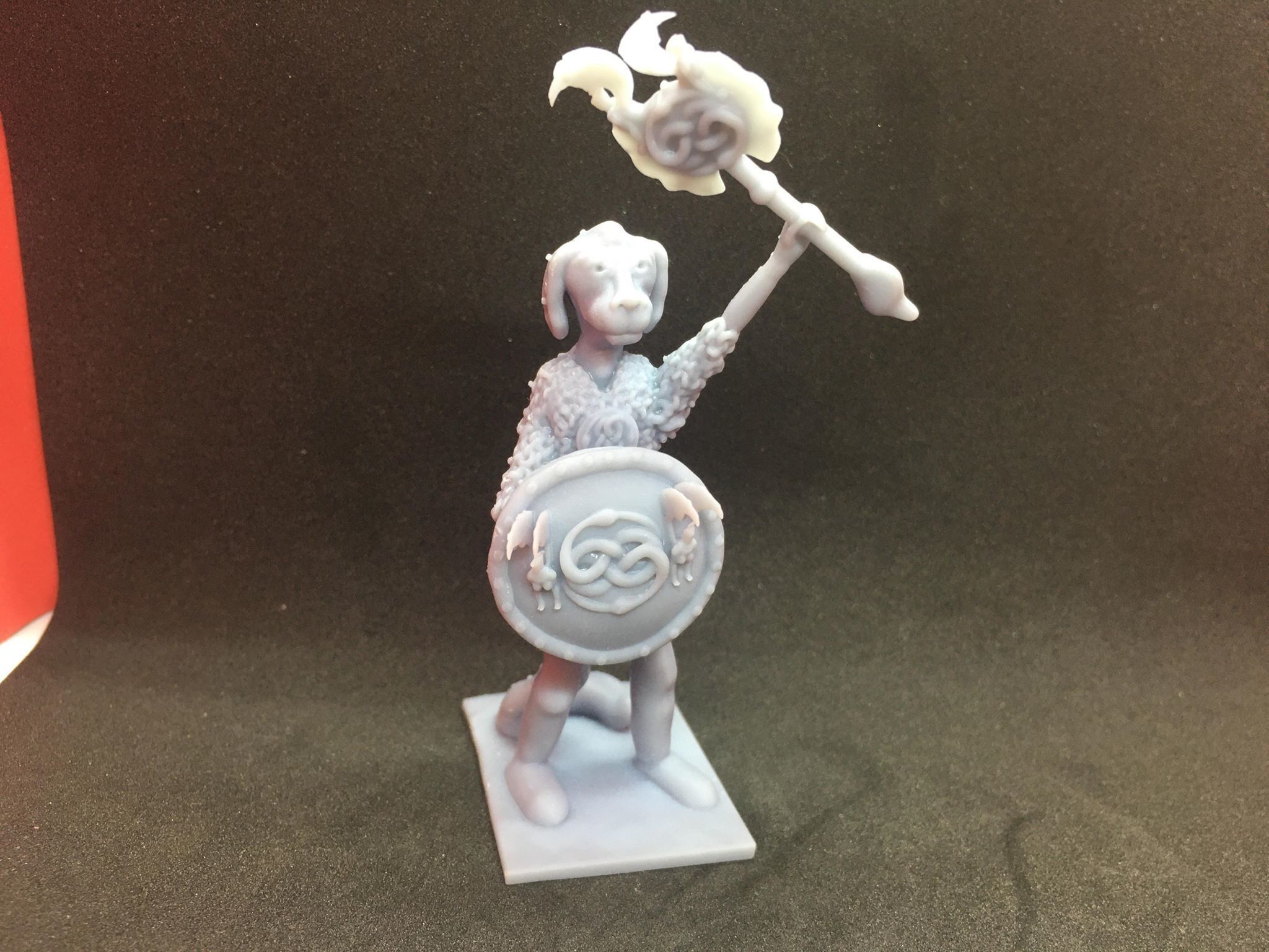 Free STL file Falcore the White Dragonborn Fighter 🛡️ ・3D printer model ...