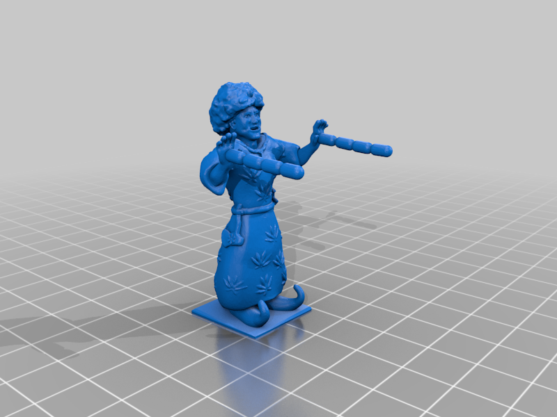 Free STL file Human Sorcerer Enraged 🧙 ・3D print model to download・Cults
