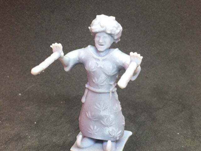 Free STL file Human Sorcerer Enraged 🧙 ・3D print model to download・Cults