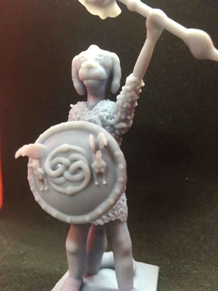 Free STL file Falcore the White Dragonborn Fighter 🛡️ ・3D printer model ...