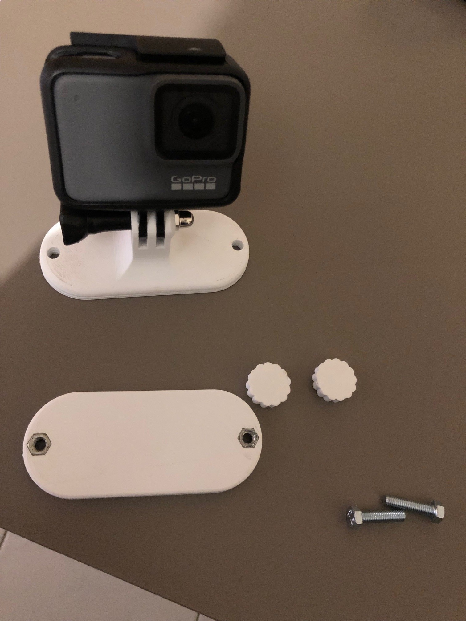 📷 Sports camera mount for backpack - Sport camera backpack clip・ STL ...