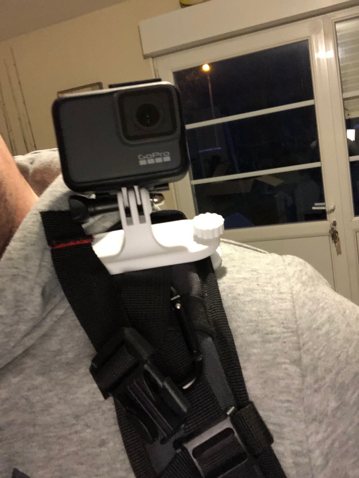 📷 Sports camera mount for backpack - Sport camera backpack clip・ STL ...