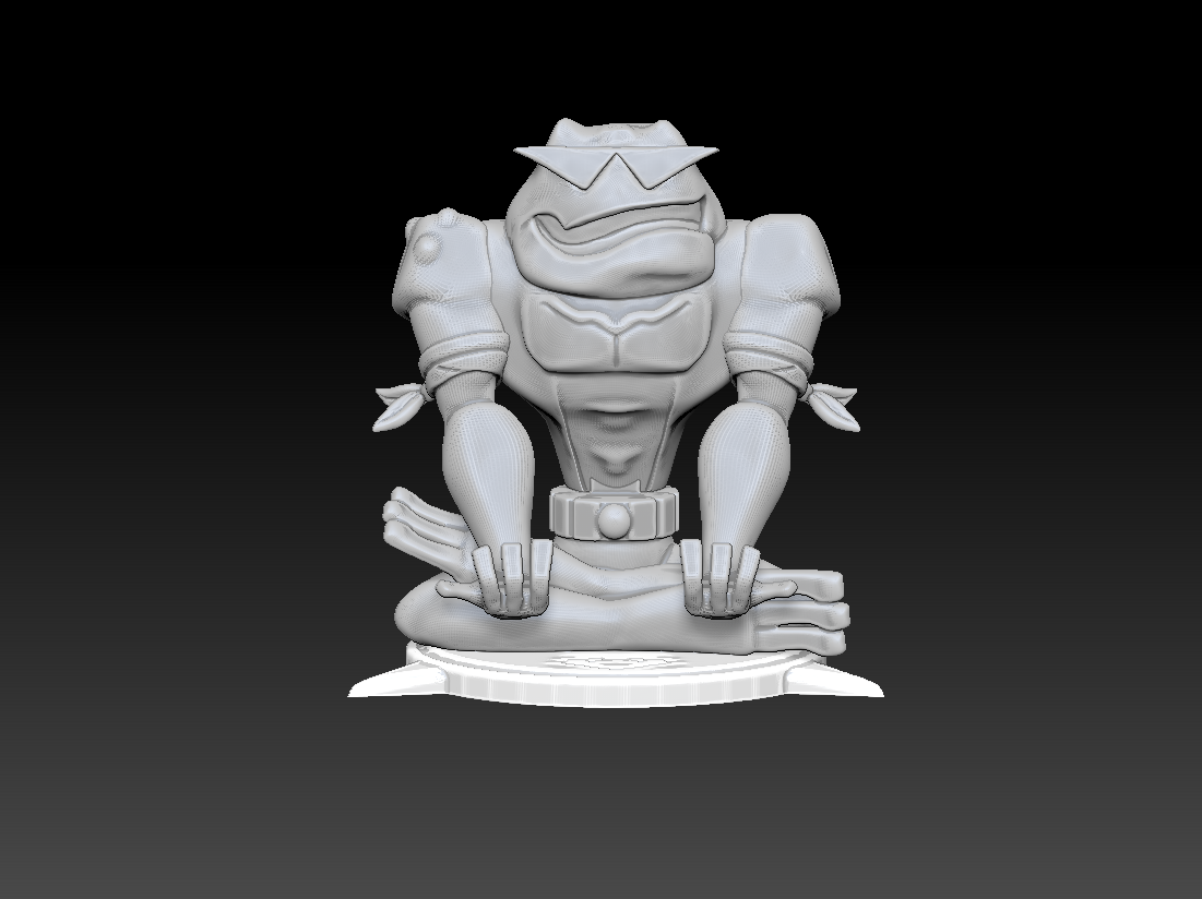 3D file Rash Battletoads Meditating -Cell Phone Holder 📞 ・Model to ...