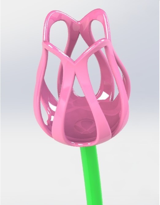 Free STL file Pink ️‍🔥 ・3D print design to download・Cults