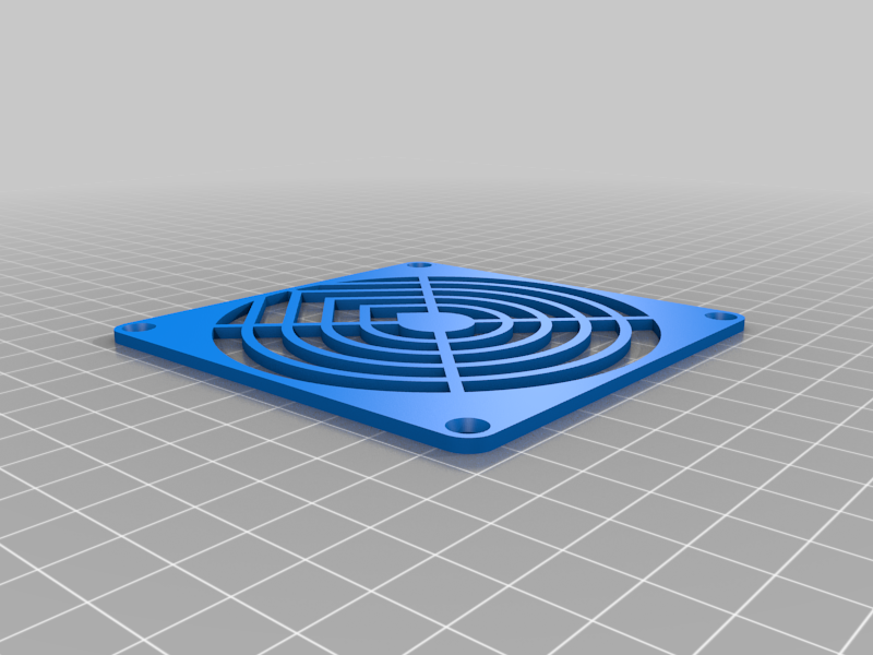 Free 3D file 92mm Fan grill 🔧 ・3D printing template to download・Cults