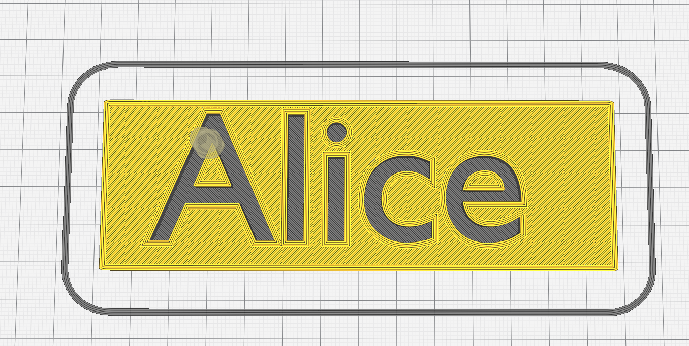 STL file First name Adlice 🧒 ・3D printable design to download・Cults