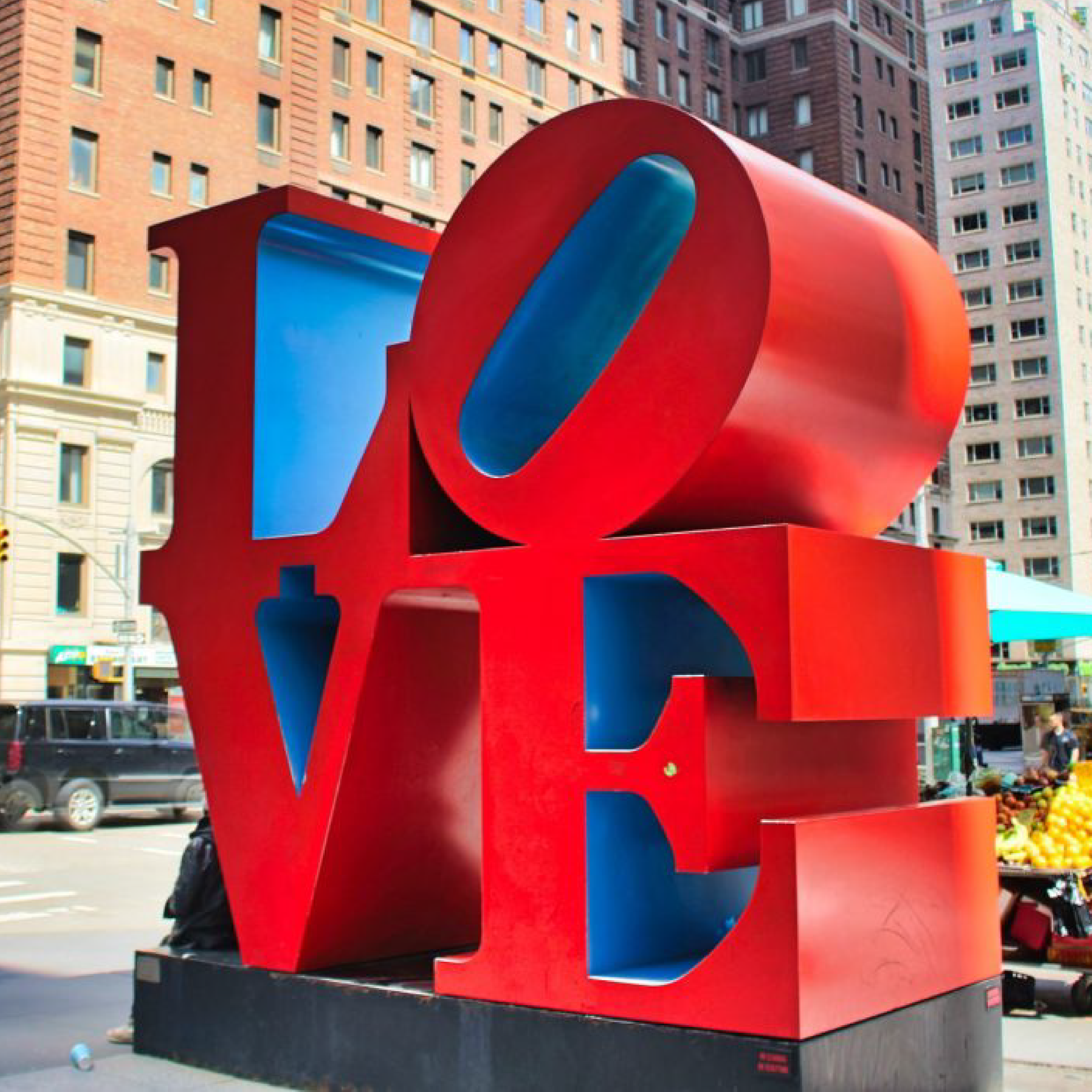 3D file LOVE - Street art New York Statue ️‍🔥・3D printable model to ...