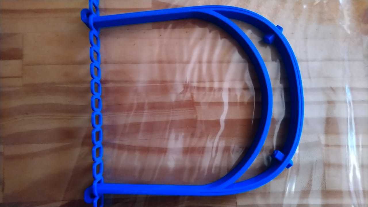 Free STL file Covid 19 visor face protector mask 😷 ・3D printer model to ...