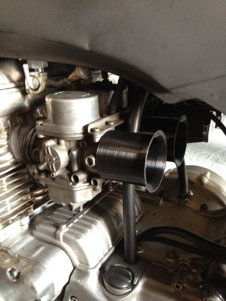 Free STL file Motorcycle Air Intake Velocity Stack 🏍️ ・3D print design ...