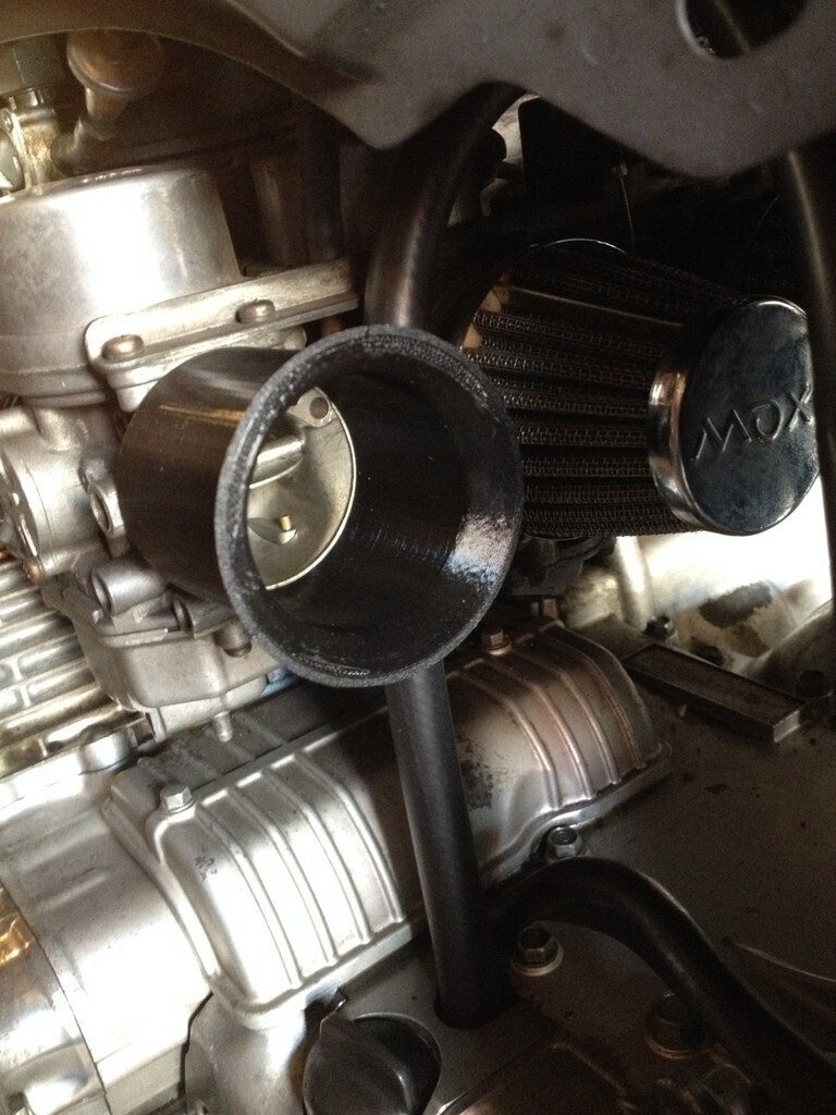 Free STL file Motorcycle Air Intake Velocity Stack 🏍️ ・3D print design ...