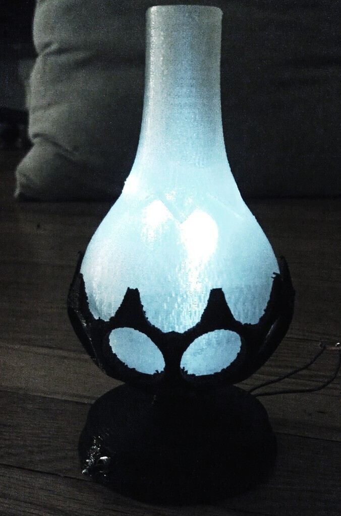 🔦 LED Hurricane Lamp・Free STL File for ・Cults