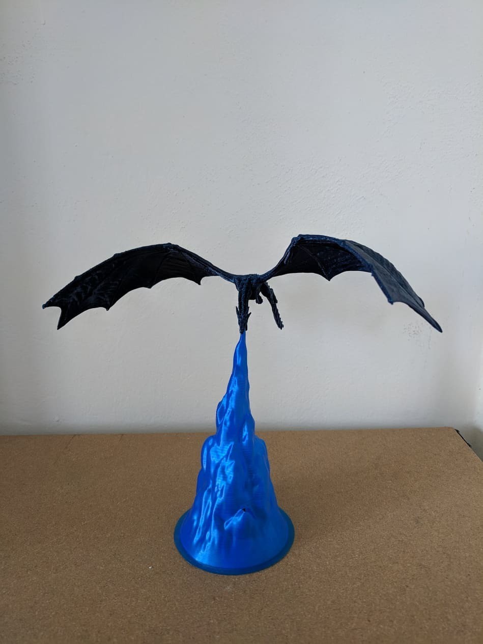 3D print Dragon GoT Lamp • made with Prusa I2,5・Cults